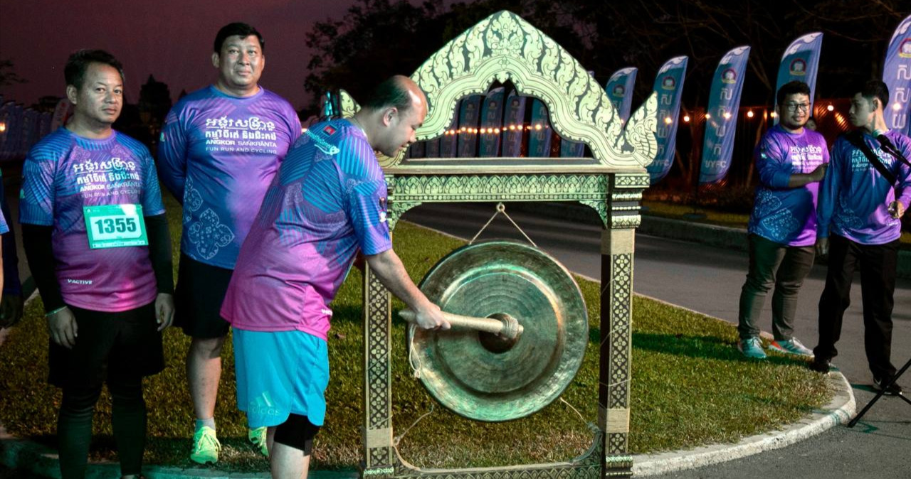 L'UYFC organise un marathon à Angkor pour célébrer le Nouvel An khmer ...