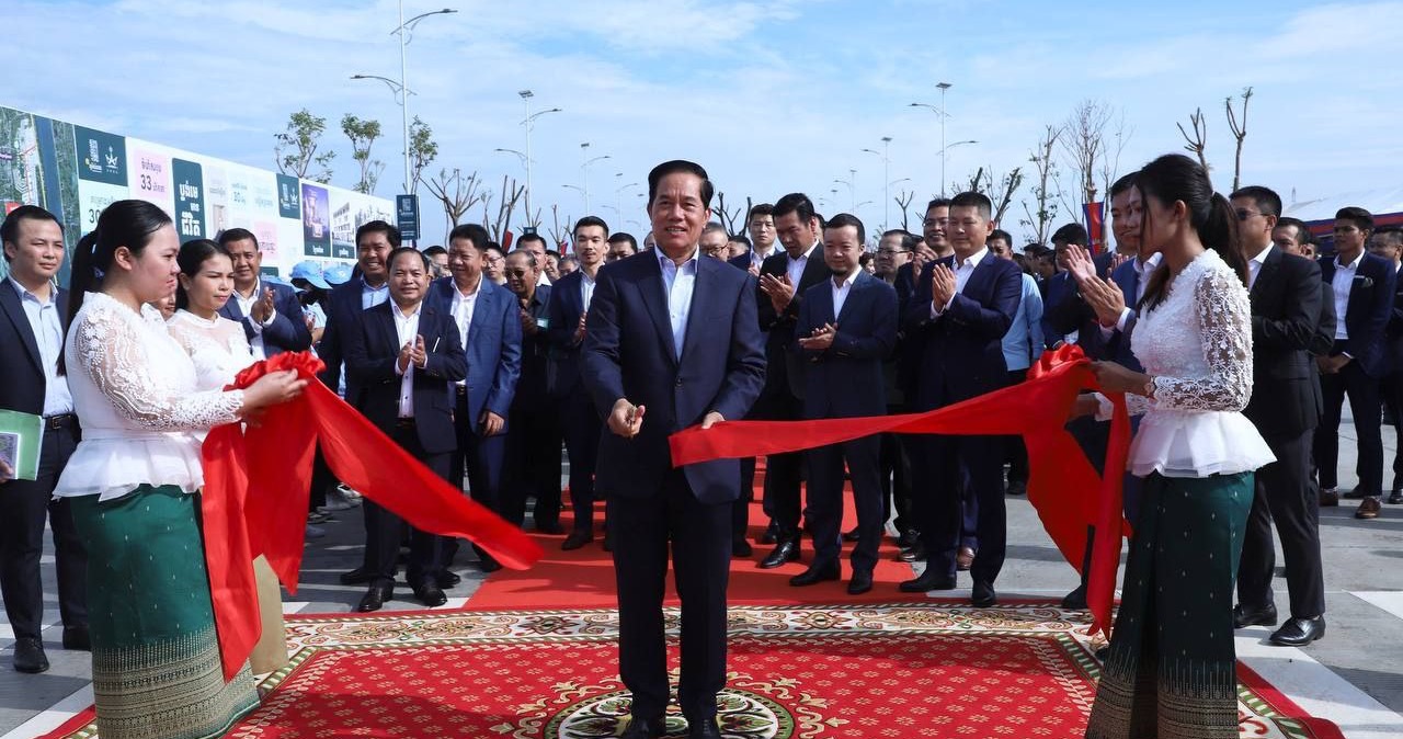 Inauguration Ceremony of Samrong Boulevard in Phnom Penh - ក្រសួងព័ត៌មាន