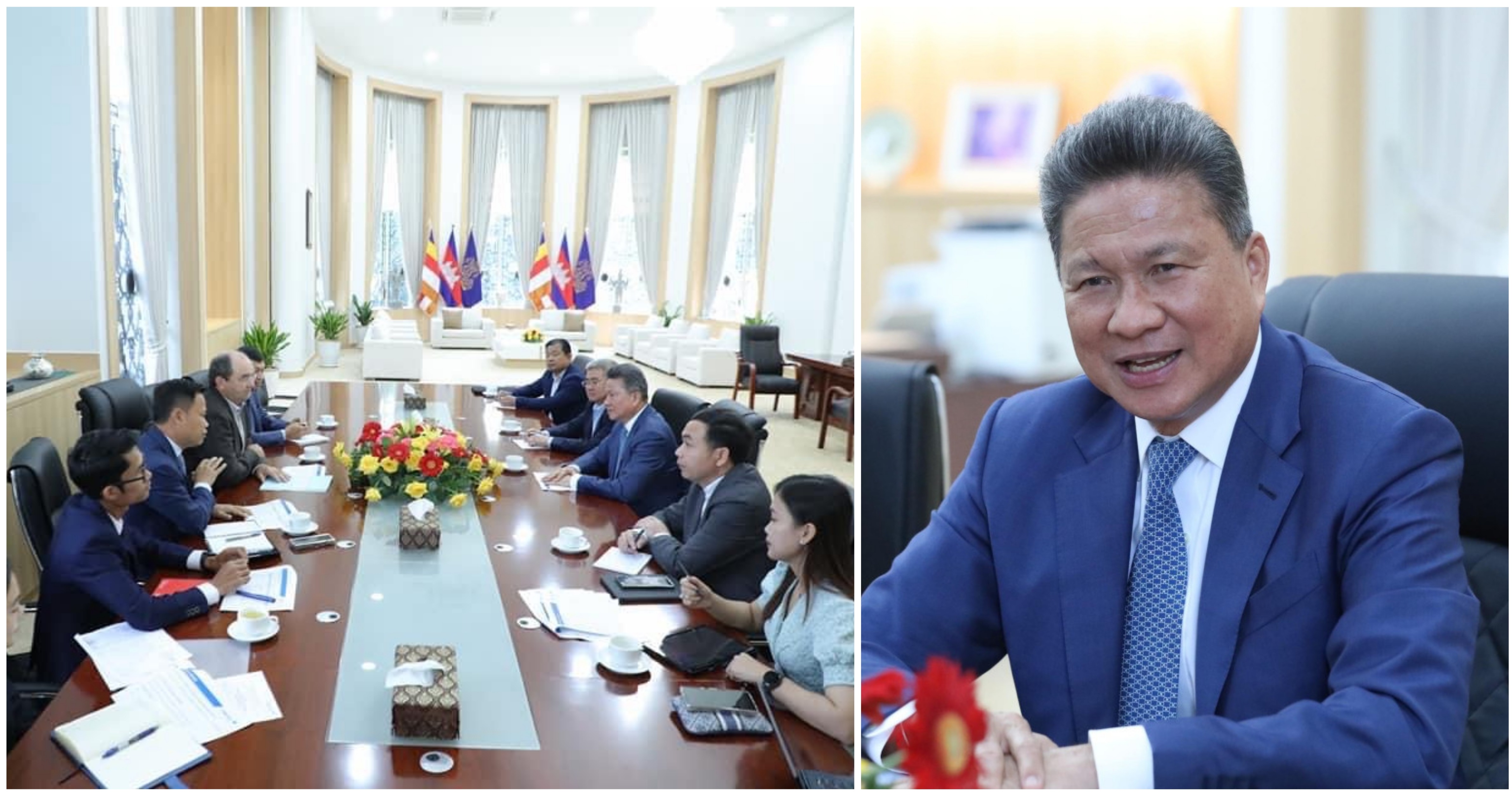 ក្រុមប្រឹក្សាអភិវឌ្ឍន៍កម្ពុជា ជួបពិភាក្សាការងារជាមួយក្រុមហ៊ុន RMA Group ...