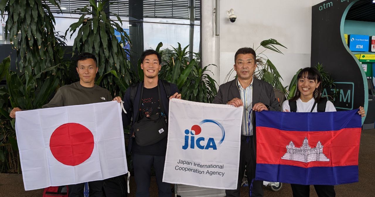 Quatre nouveaux volontaires de la JICA arrivent au Cambodge - ក្រសួងព័ត៌មាន