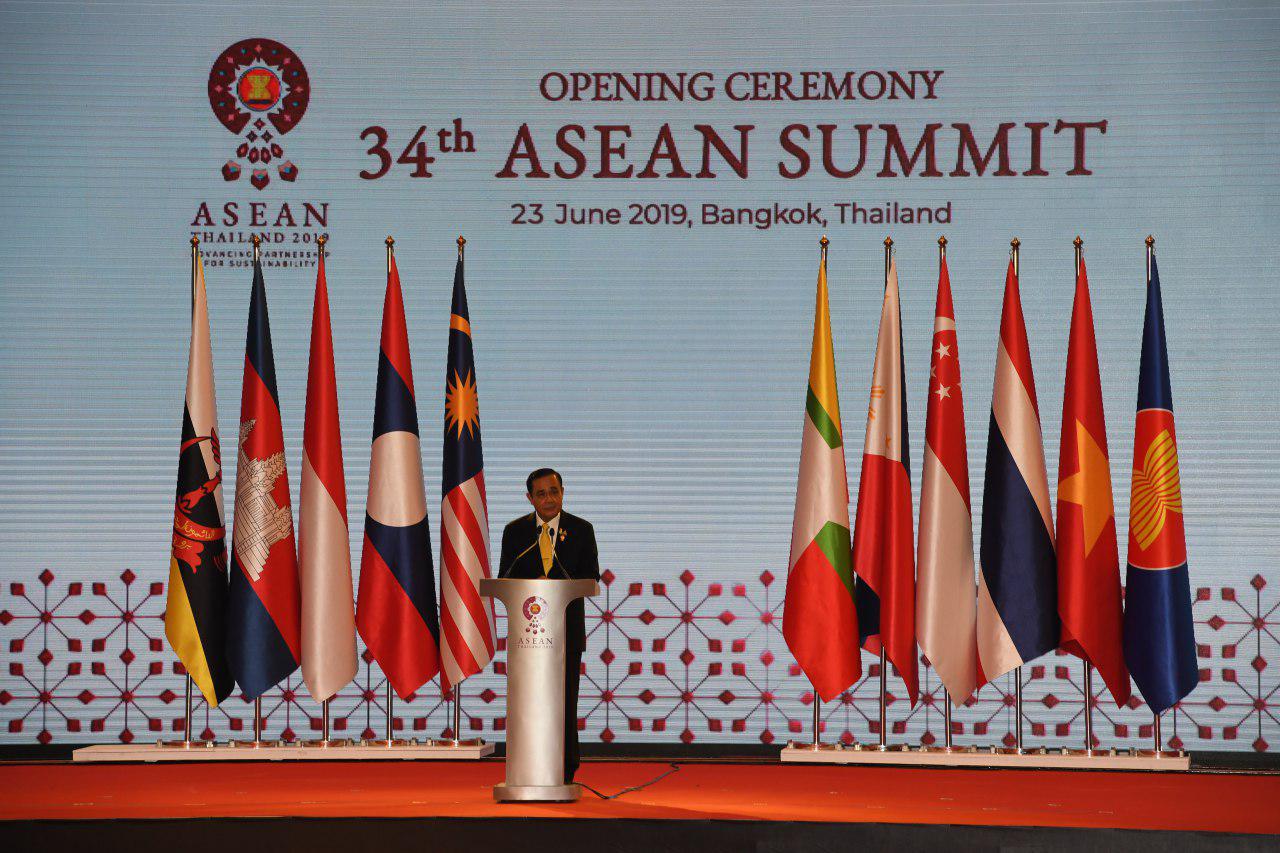 Cérémonie d'ouverture du 34e Sommet de l'ASEAN à Bangkok - ក្រសួងព័ត៌មាន