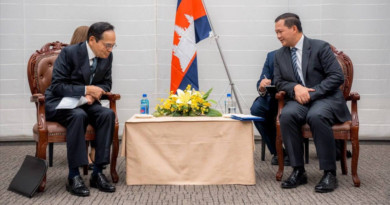 Le président d'AEON Mall Co., Ltd. fait une visite de courtoisie au PM ...