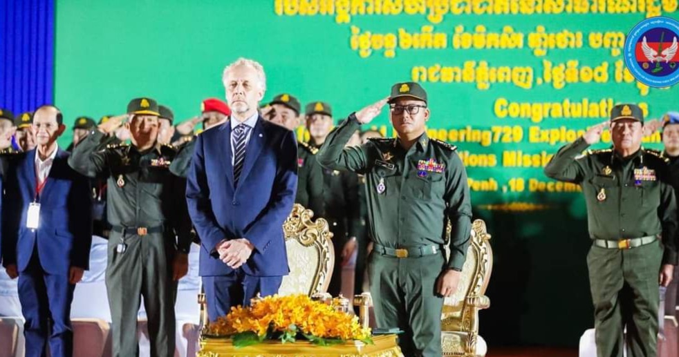 More Cambodian Blue Helmet Troop Return Homes with High Appreciation - ក្រសួងព័ត៌មាន