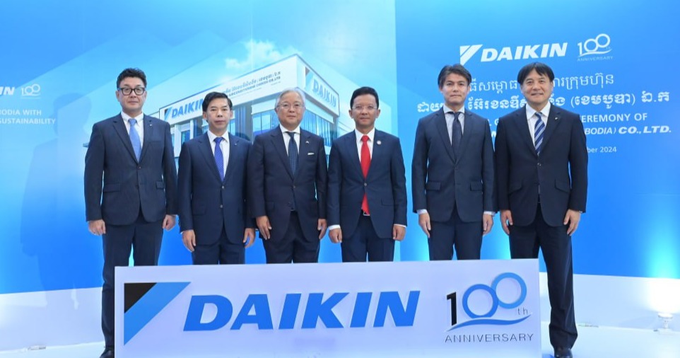 Minister HEM Vanndy Presides Over Grand Opening of Daikin Air-Conditioning in Cambodia ...