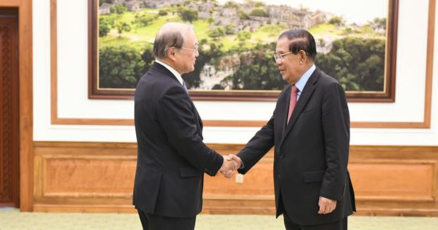 Cambodian Senate President Receives Japanese National Security Advisor ...