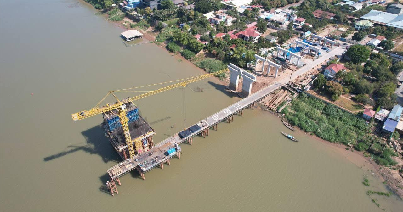 Chak Angre Krom–Prek Pra Concrete Bridge Construction Reaches 33.5% ...