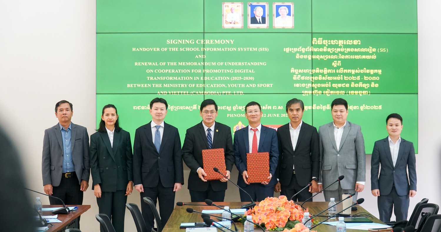 Metfone and Cambodia’s Ministry of Education Renew Partnership to Advance Digital Education ...