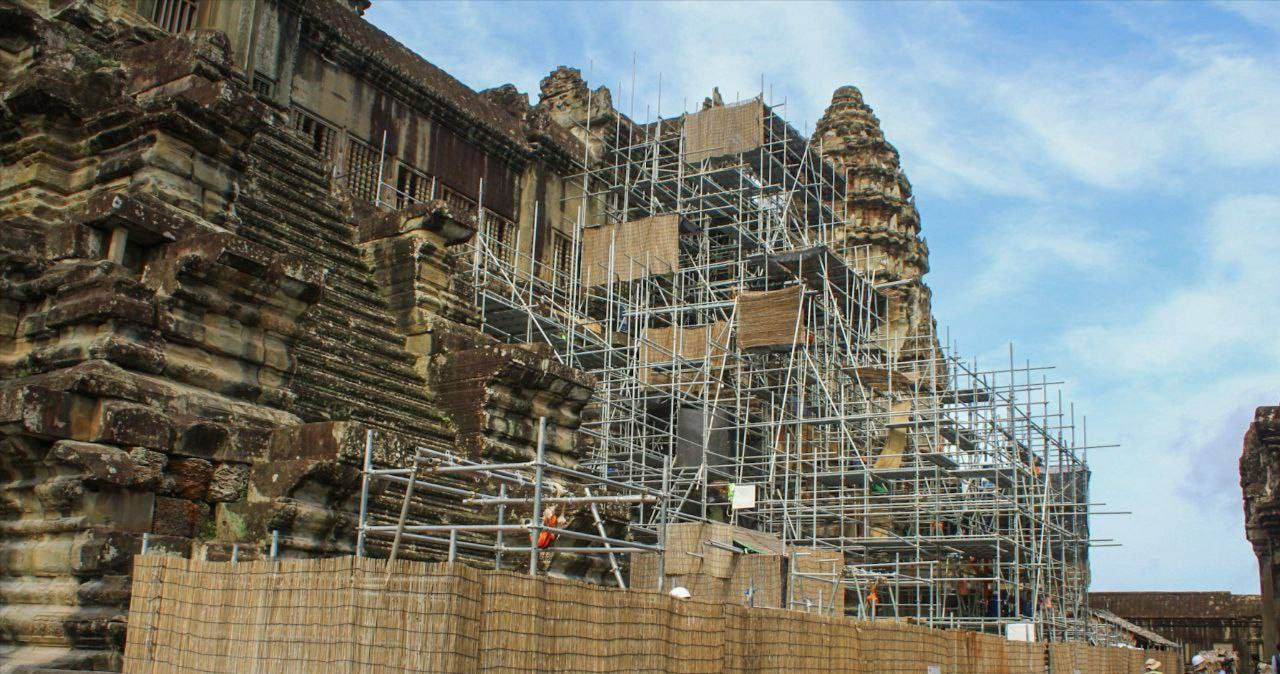 Restoration Project for Northeast Corner of Angkor Wat's Bakan Tower is ...