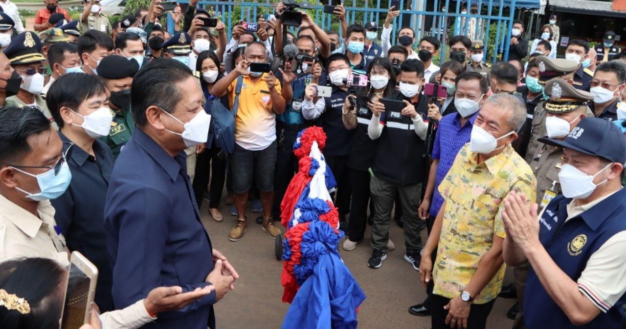 Cambodia-Thailand O' Smach Border Checkpoint Reopened - ក្រសួងព័ត៌មាន
