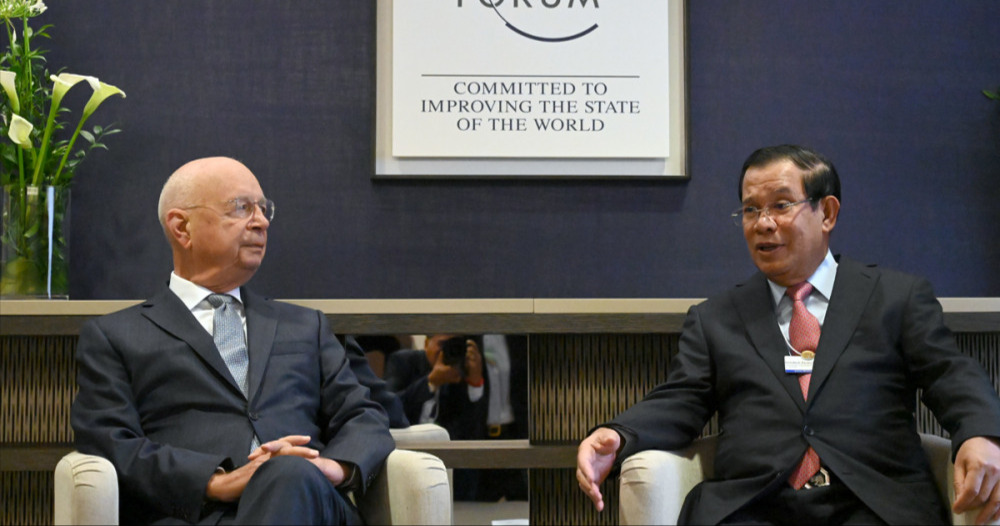 Cambodian PM Invites WEF Executive Chairman to Attend ASEAN Global ...